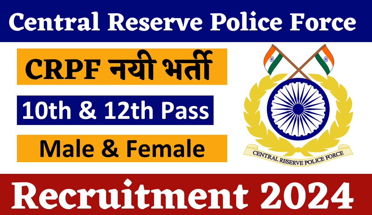CRPF Recruitment 2024: Check Post, Salary, Age, Qualification and Apply ...