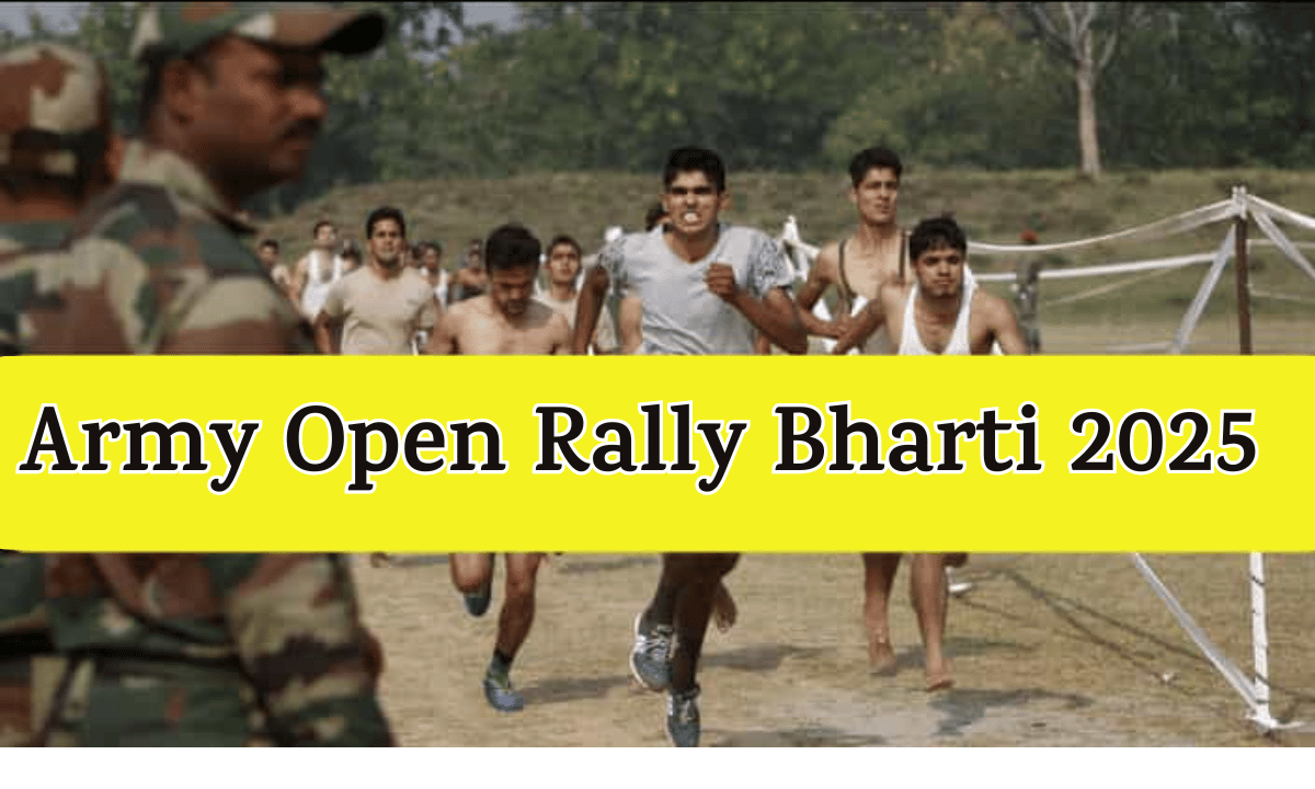 Indian Army Open Rally Bharti 2025 Notification For GD/Technical, SKT ...