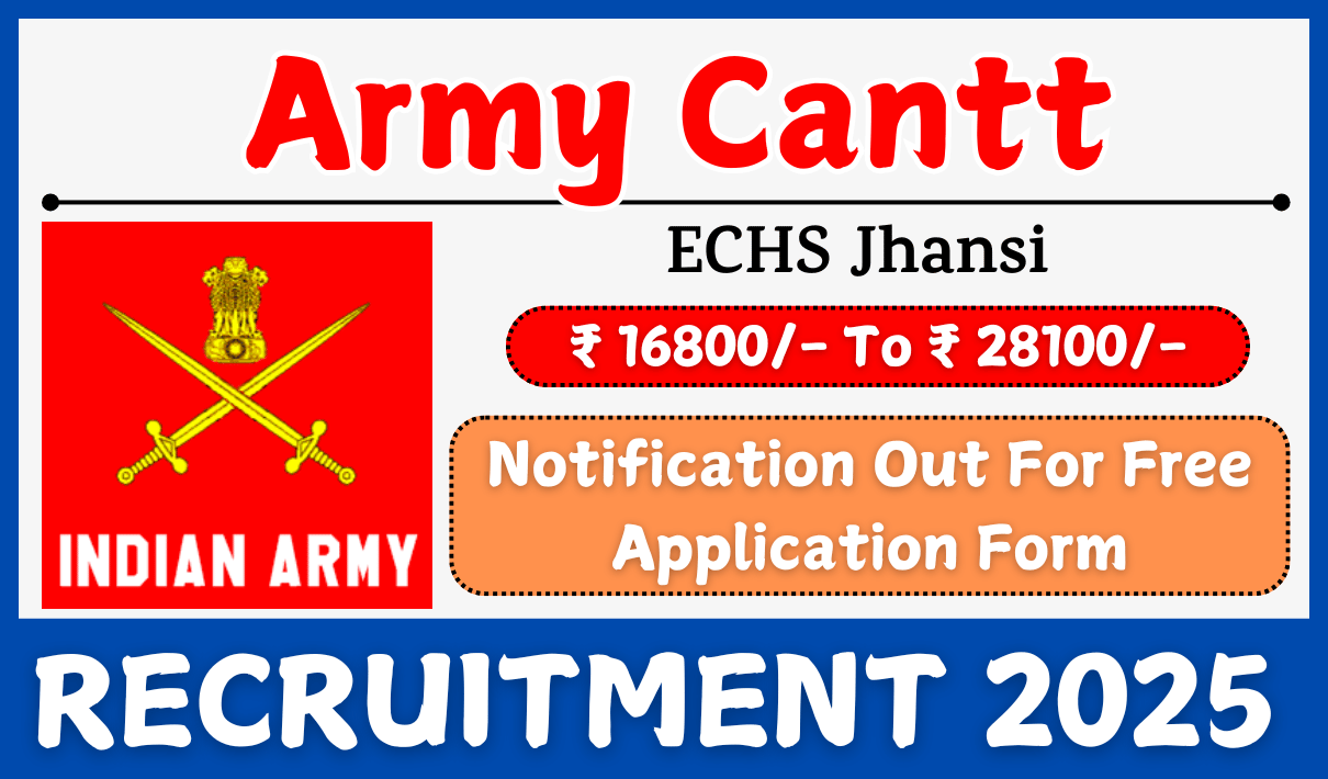 ECHS Jhansi Recruitment 2025 Notification » Peon, Chowkidar, Driver ...