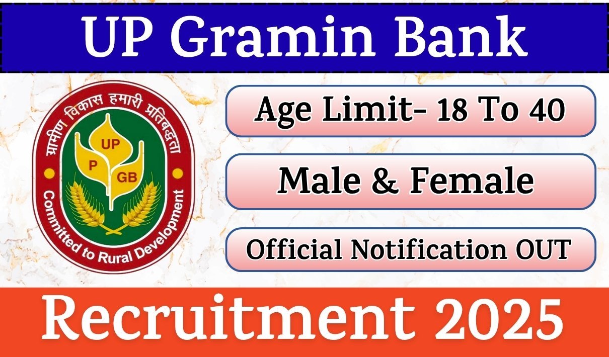 UP Gramin Bank Recruitment 2025 Supervisor Post Notification And UP Gramin Bank Recruitment 2025 Supervisor Post Notification And